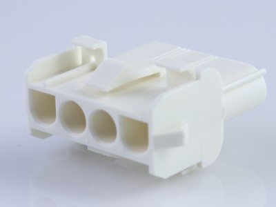 2.50mm, 3.50mm CMC Header, Right-Angle, 48 Position, 1 Port, Black, Peg,  Lead-Free