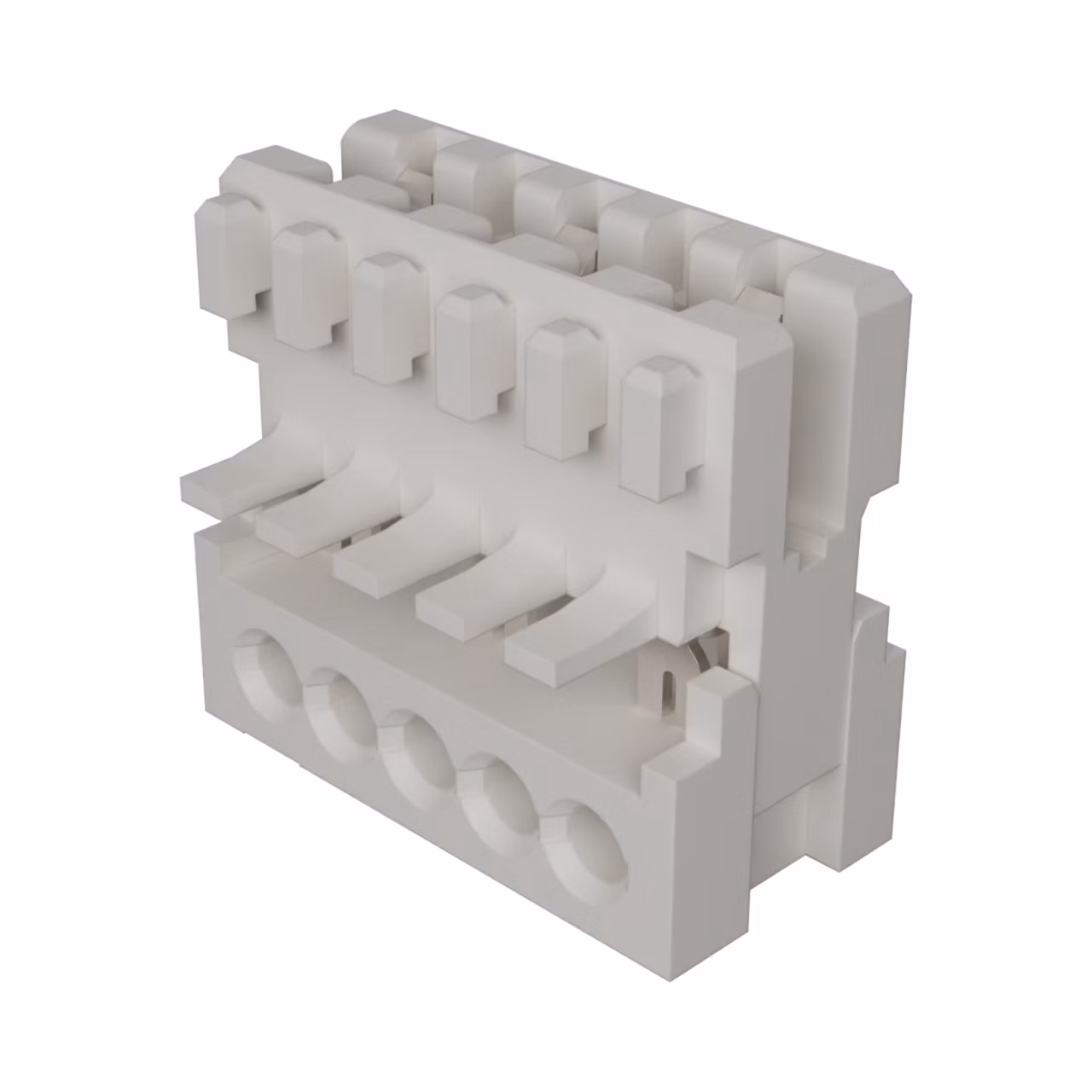 Appli-Mate RAST 2.5 Connector, 5.00mm Pitch, Female, 3 Circuits, All Position Keys, Open Endwalls for sale