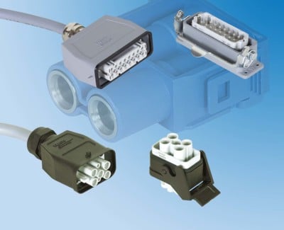 TE Connectivity 1108783-1 Heavy Duty Connector Frame for sale