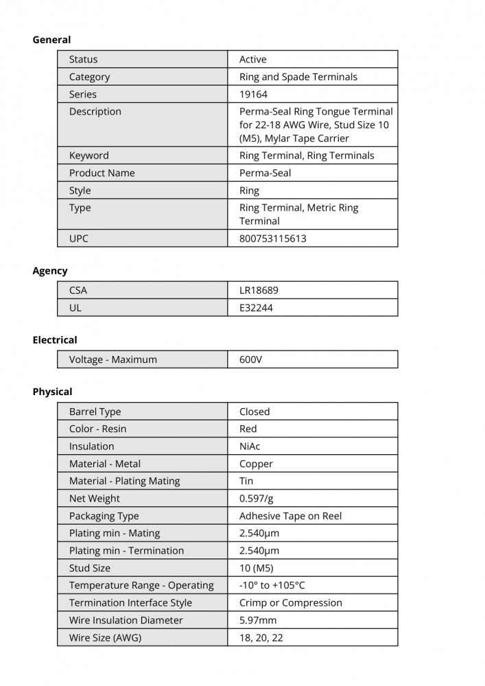 Product document page 2