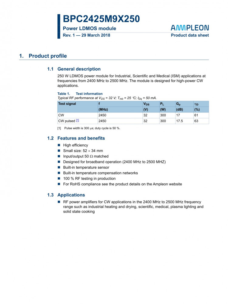 BPC2425M9X250 datasheet page 1