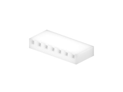5.08mm Pitch KK Crimp Housing, 4 Circuits, White, Glow-Wire Capable