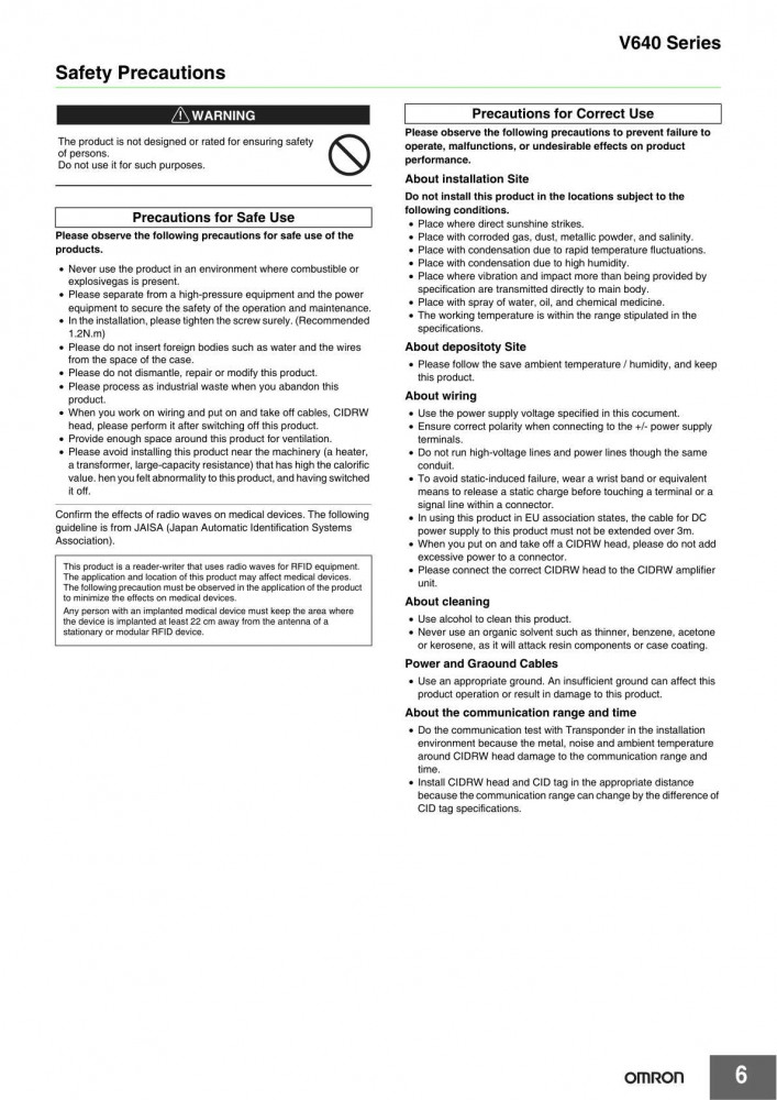 Product documentation page 6