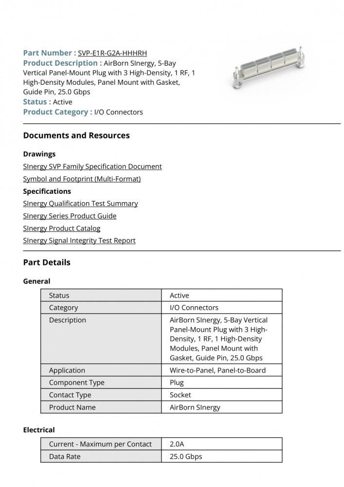 SVP-E1R-G2A-HHHRH technical document image, page 1