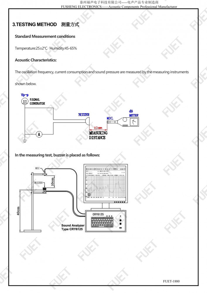 FUET-1880 technical document page 3