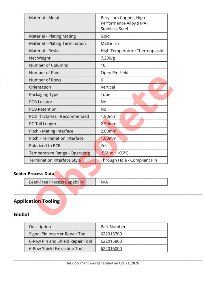 MOLEX 740599001 technical document image 3