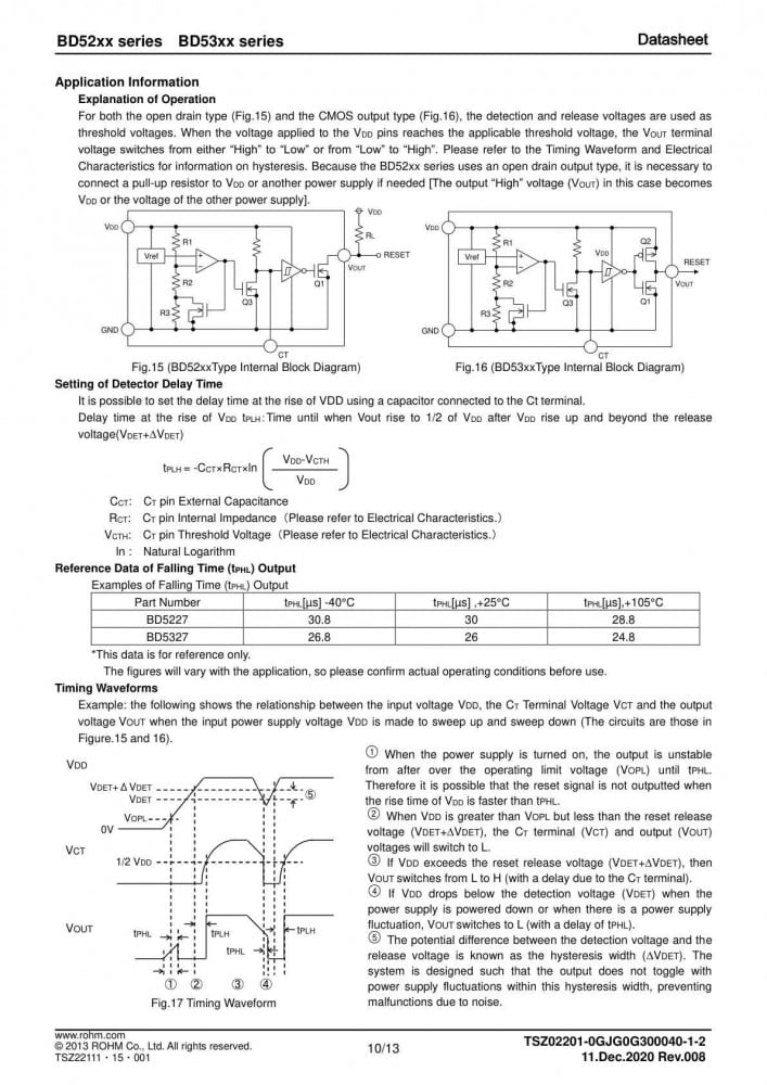 ROHM BD5232G-TR document page 10