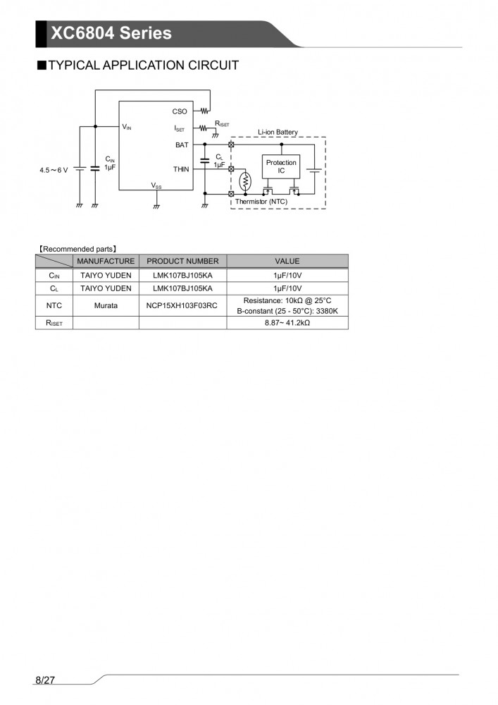 XC6804A4E14R-G datasheet page 8