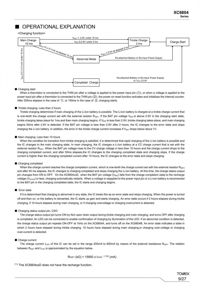 XC6804A4E14R-G datasheet page 9