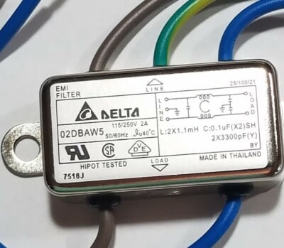 DELTA 10DBAG5 Power Line Filter Module