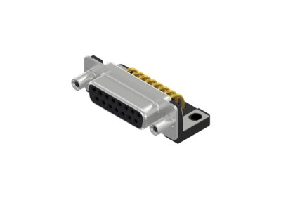 D-SUB Standard • 15-pos. • Socket • Solder pin angled .370