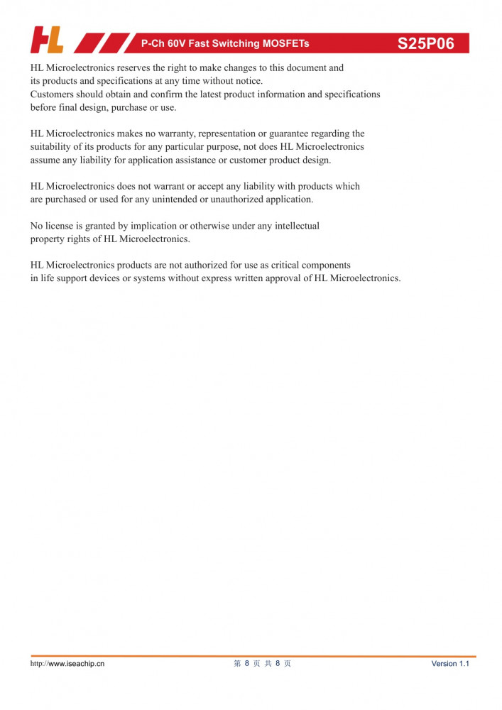 S25P06 datasheet page 8