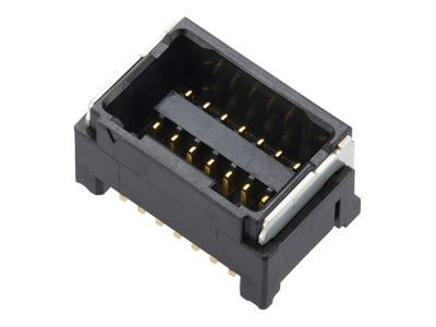 1.25mm Pitch, Micro-Lock Plus PCB Header, Dual Row, Vertical, Surface Mount, 0.76µm Gold Plating, Positive Lock, 12 Circuits, Black