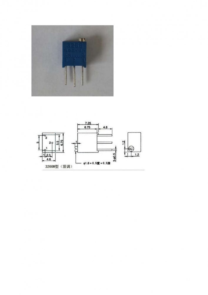 BOCHEN 3266W technical document page 4