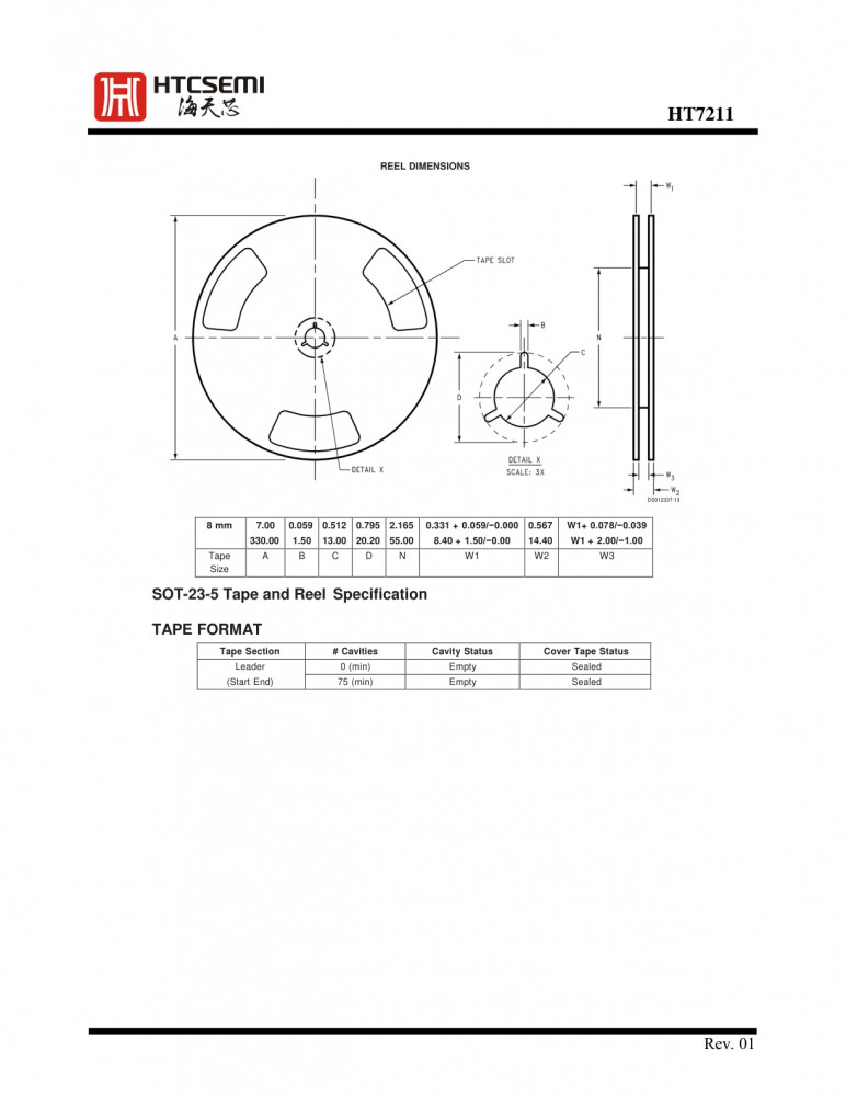 HT7211 technical document page 10