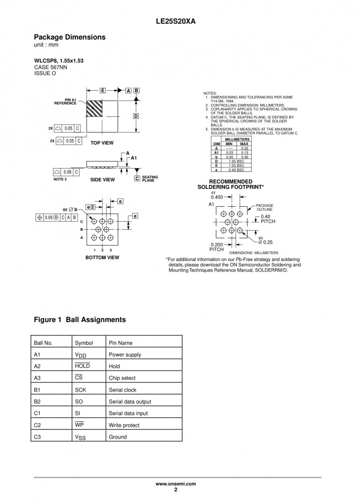 LE25S20XA document page 3