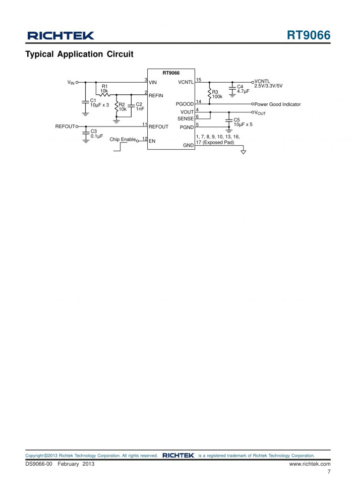 RT9066 datasheet page 7