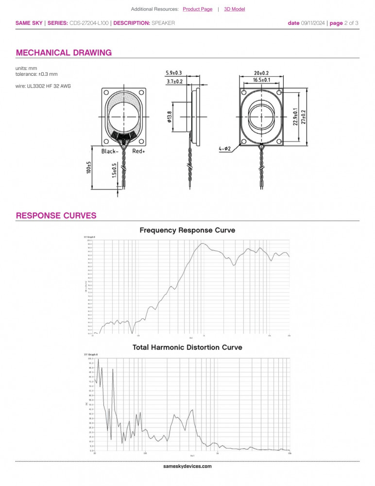 CDS-27204-L100 technical document page 2