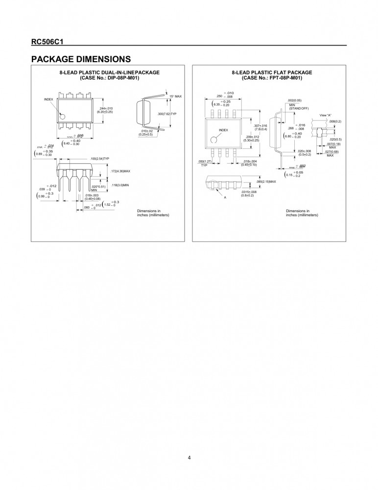RC506C1 datasheet page 4