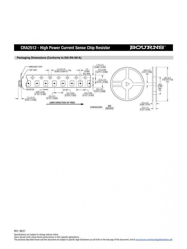CRA2512 technical document page 3