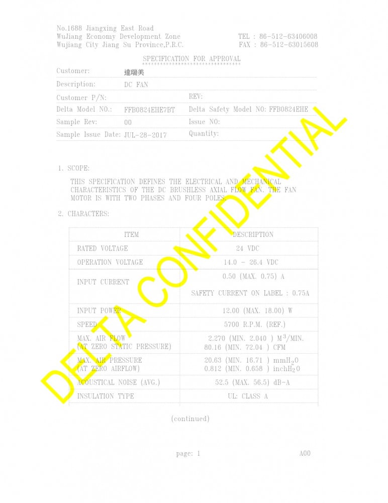 FFB0824EHE7BT specification page 3