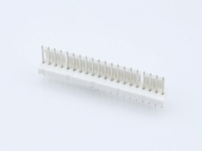 KK 254 Solid Header, Vertical, with Friction Lock, 20 Circuits, 2.54µm Matte Tin (Sn) Plating, 3.56mm Tail Length, Bag for sale