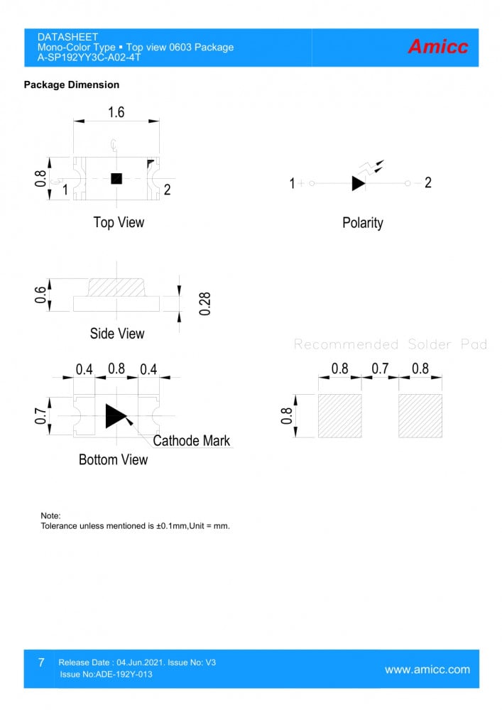 A-SP192YY3C-A02-4T datasheet page 7
