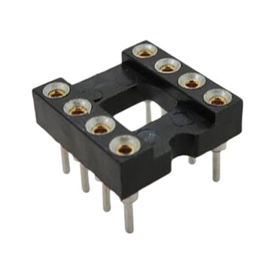 ADAM TECH ICM-628-1-GT-HT IC Socket – High-Temperature IC Socket for Reliable Chip Mounting
