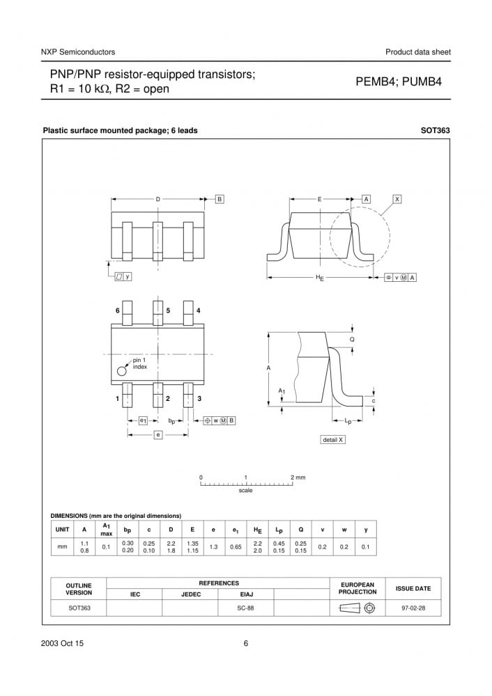 PUMB4 datasheet page 7