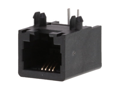 Modular Jack, Right-Angle, Low Profile, 6/4 for sale