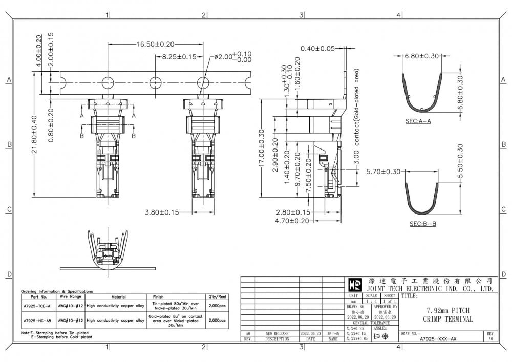 A7925-TCE-A technical document preview