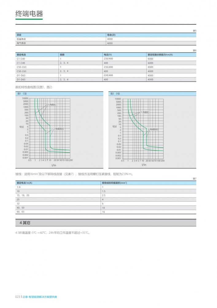 CHINT DZ47-60 datasheet page 2