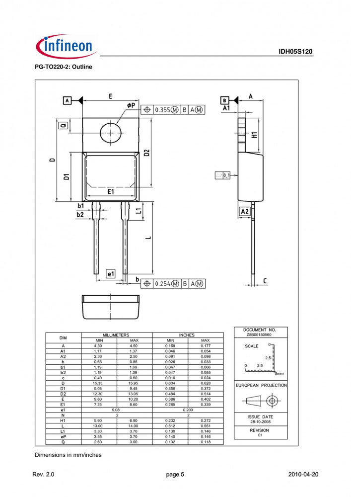 IDH05S120 datasheet page 5