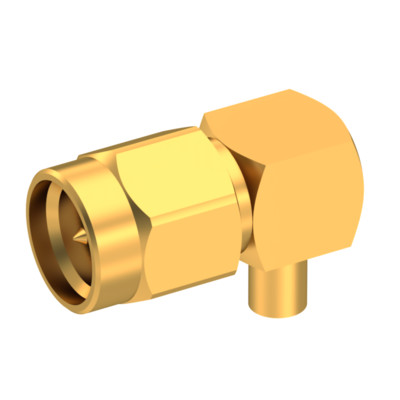 SMA / RIGHT ANGLE PLUG SOLER TYPE CABLE .085 for sale