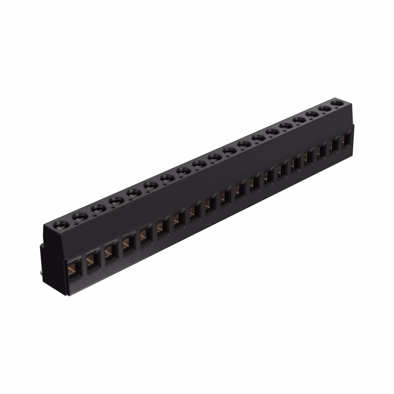 5.08mm Pitch Horizontal Fixed Mount PCB Terminal Block, 19 Circuits for sale