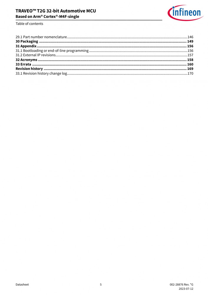 CYT2BL datasheet page 5