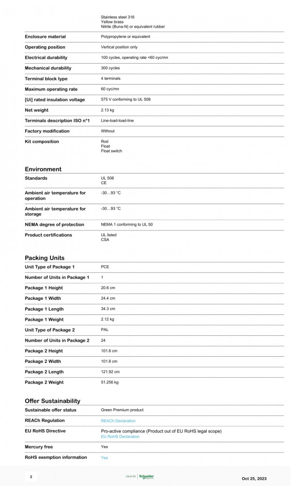9037HG32 technical document page 2