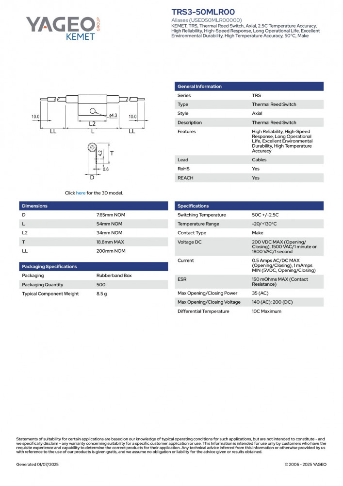 TRS3-50MLR00 technical document