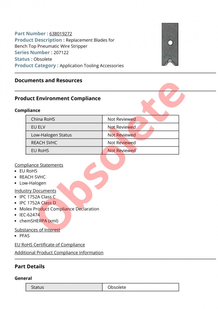Product document page 1
