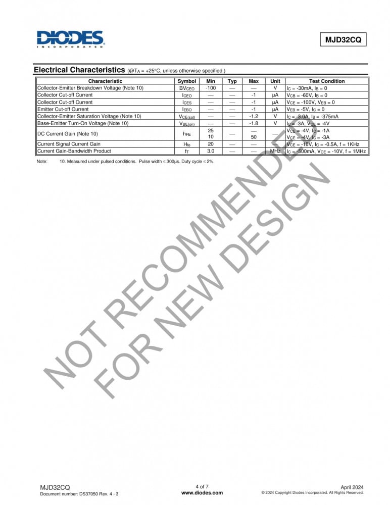MJD32CQ-13 datasheet page 4