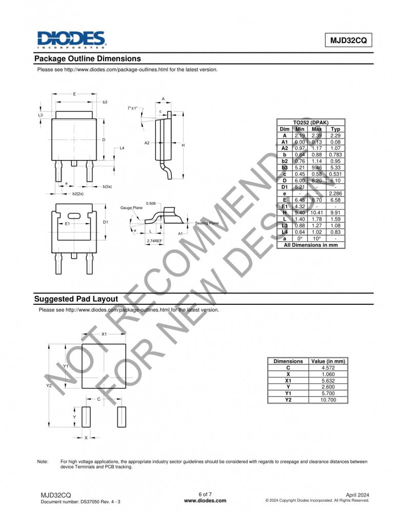 MJD32CQ-13 datasheet page 6