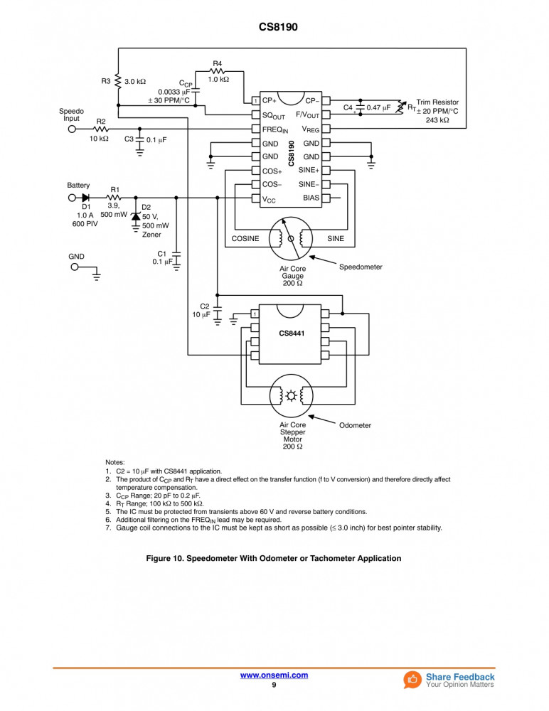 CS8190 datasheet page 9