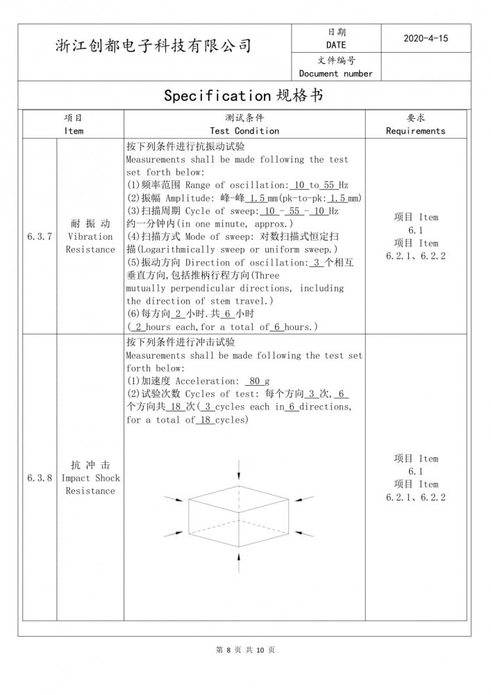 CAX TS-6645SD4.5×4.5×12 specification page 8