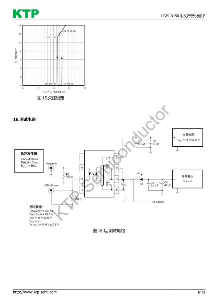 HCPL-3150 datasheet page 9