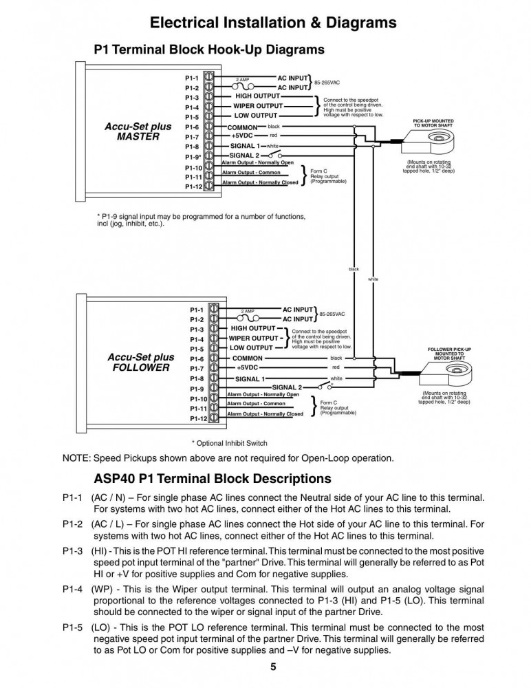 DART ASP40 manual page 7
