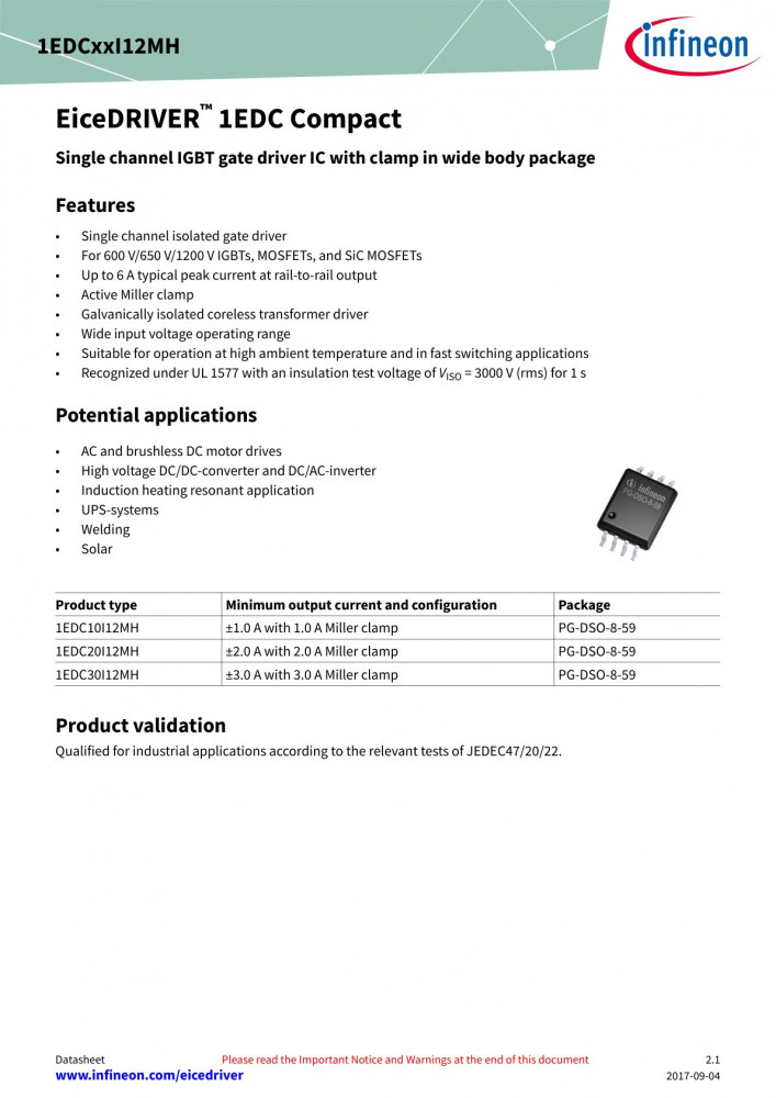 1EDC20I12MH technical document page 1