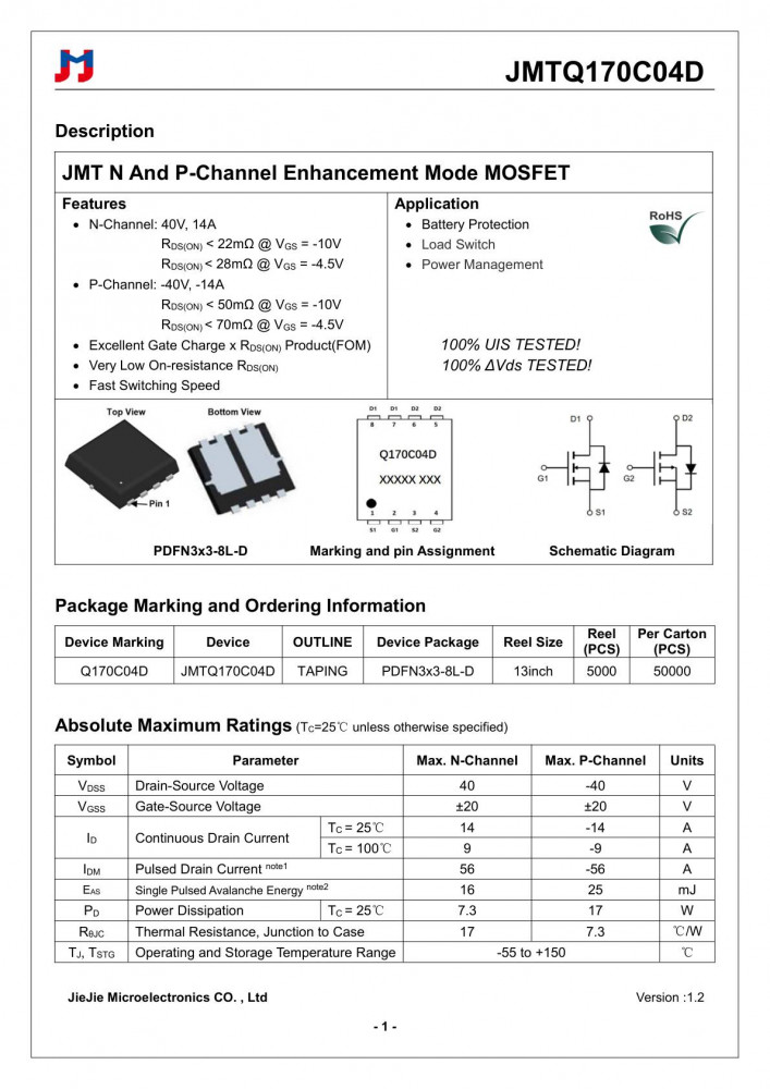 JMTQ170C04D datasheet page 1