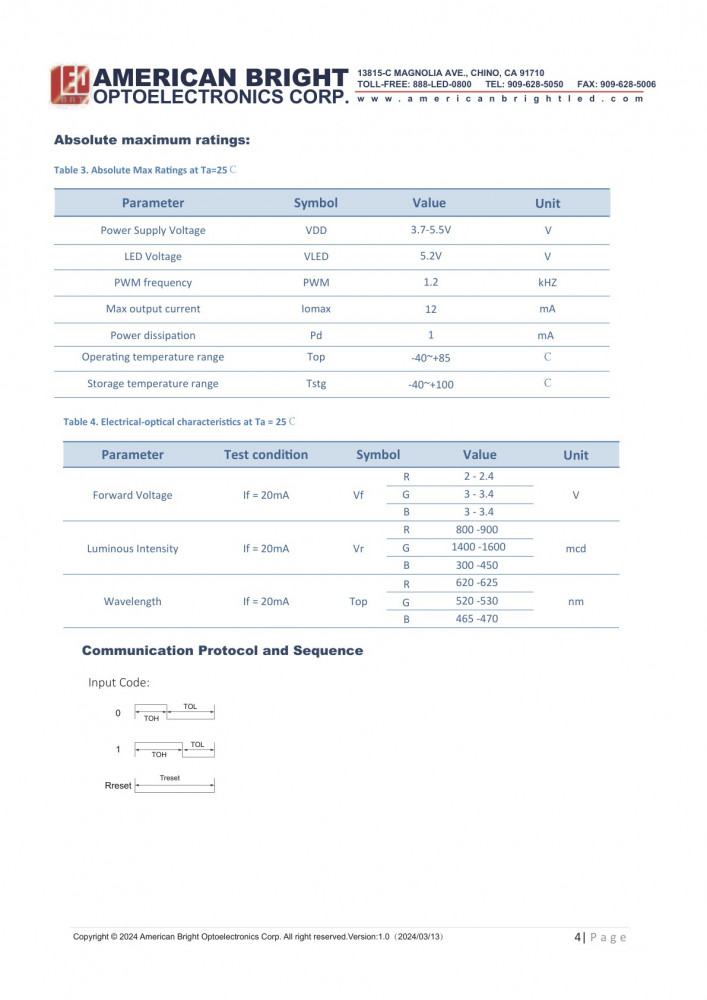 AB-FB012I8-02412-XB1 datasheet page 4
