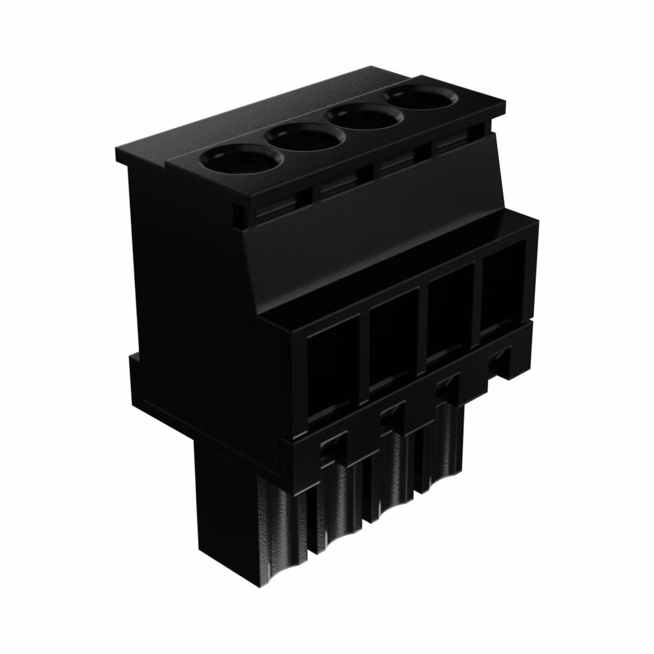 3.50mm Pitch Eurostyle Vertical Plug, Rear Wire Entry, 4 Circuits for sale