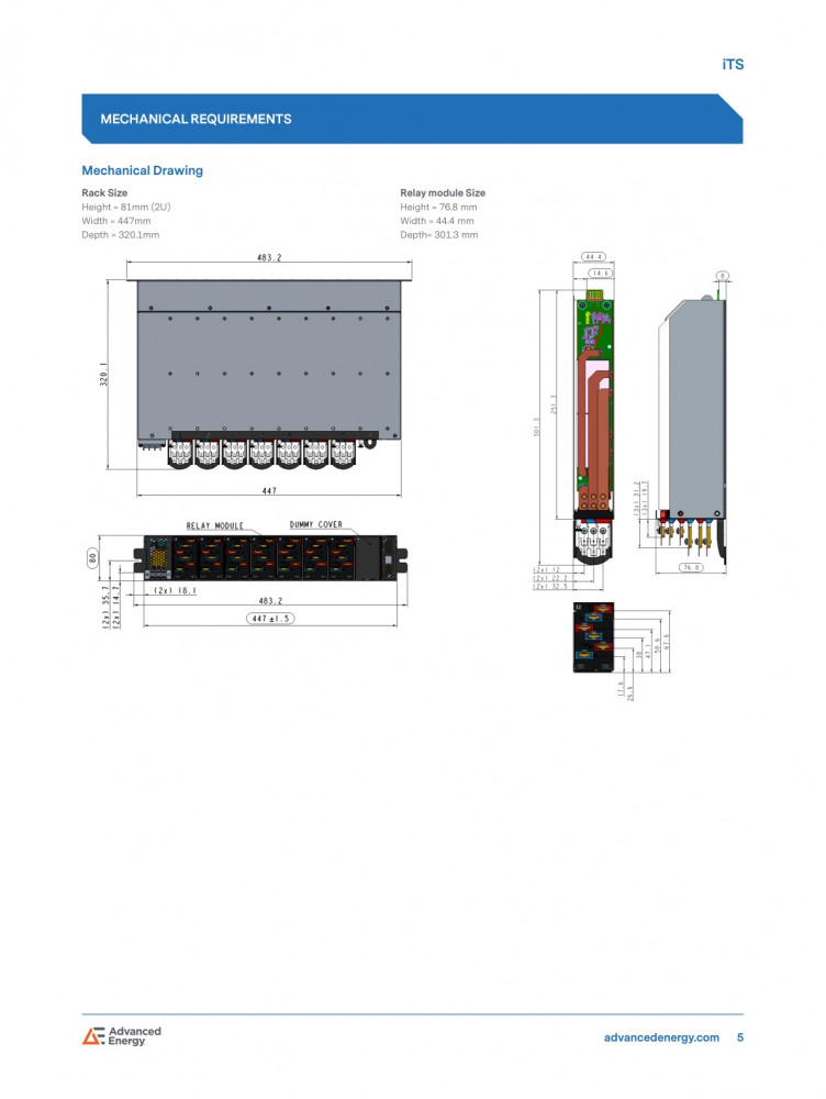 Intelligent Transfer Switch documentation page 5